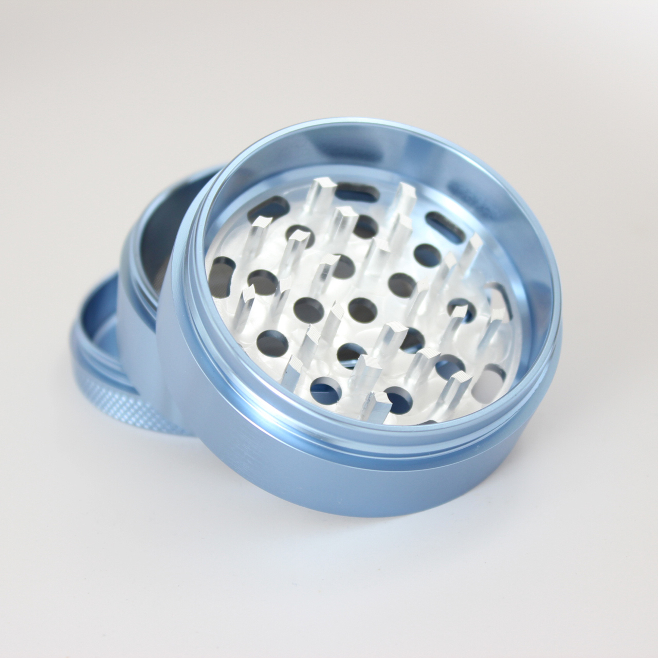 SharpStone 4 Piece Hand Crank Grinder Blue - Legalize it. We Think So
