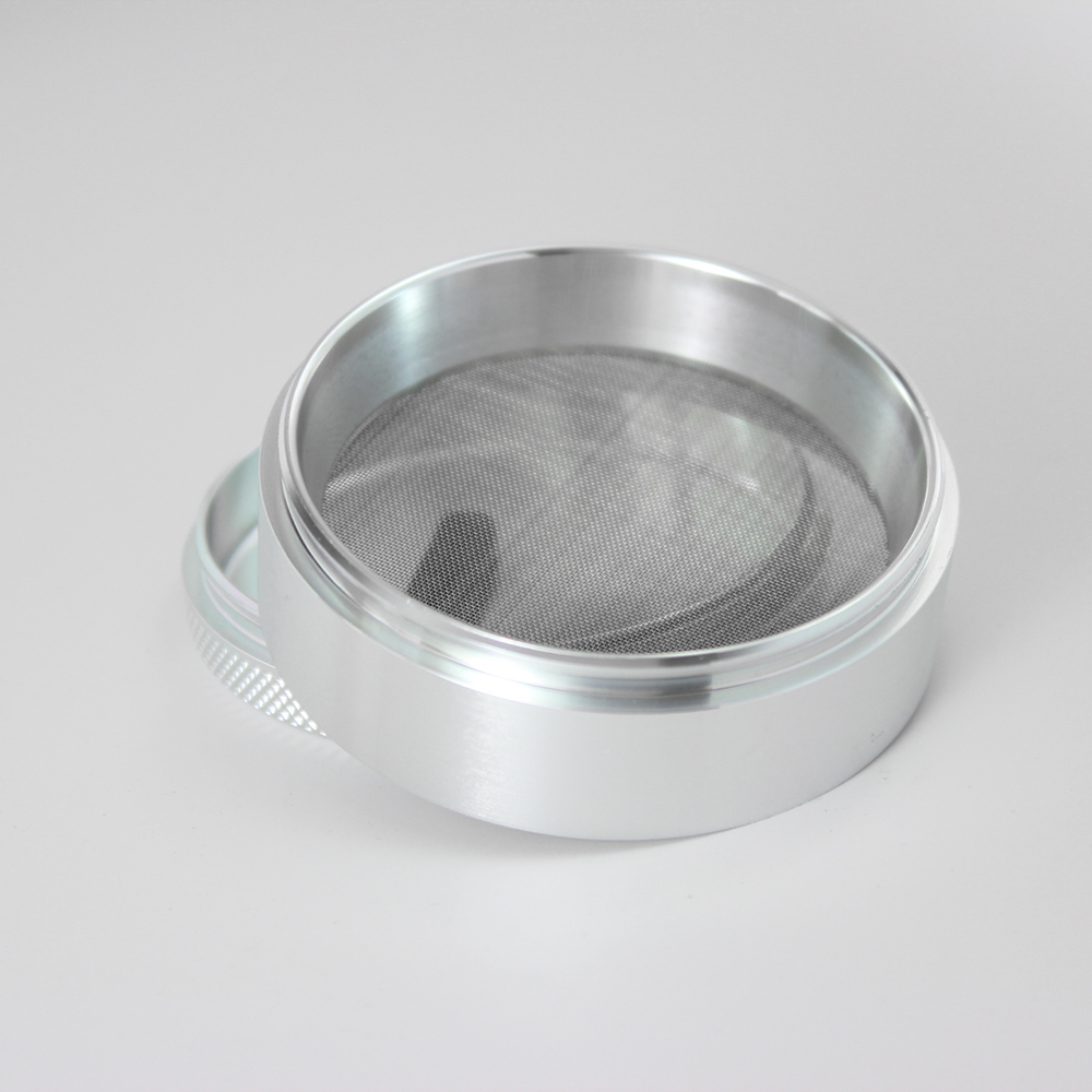 SharpStone Hand Crank 4 Piece Grinder Silver - Legalize it. We Think So